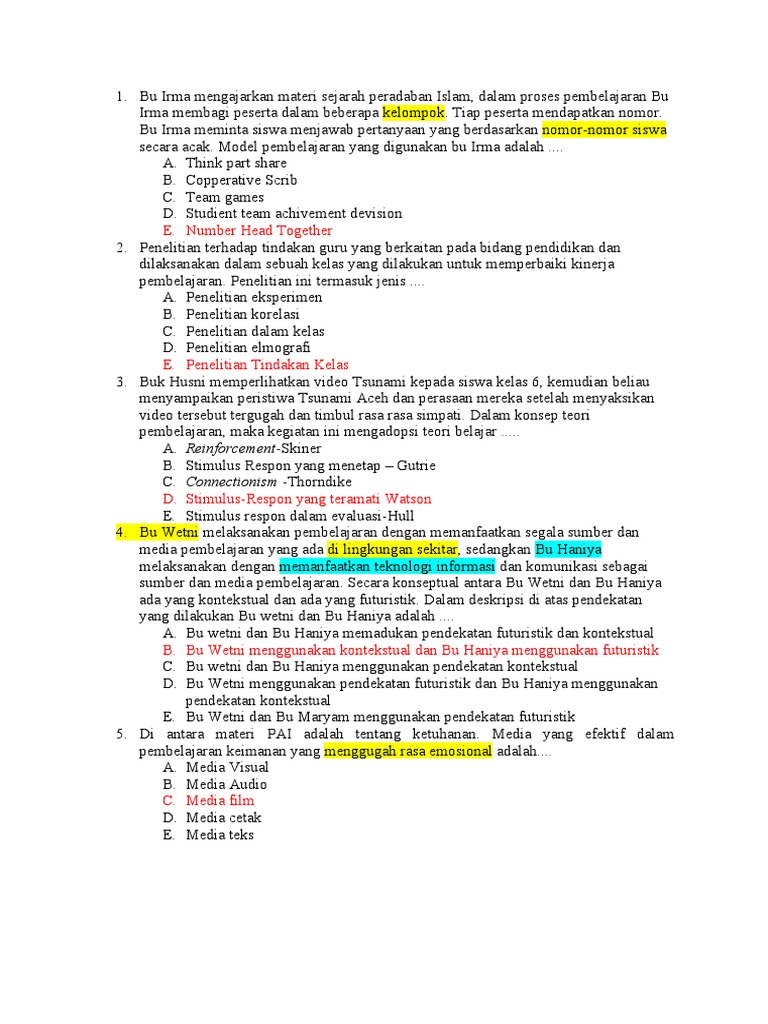 Strategi Pembelajaran Bu Irma di Kelas | PDF