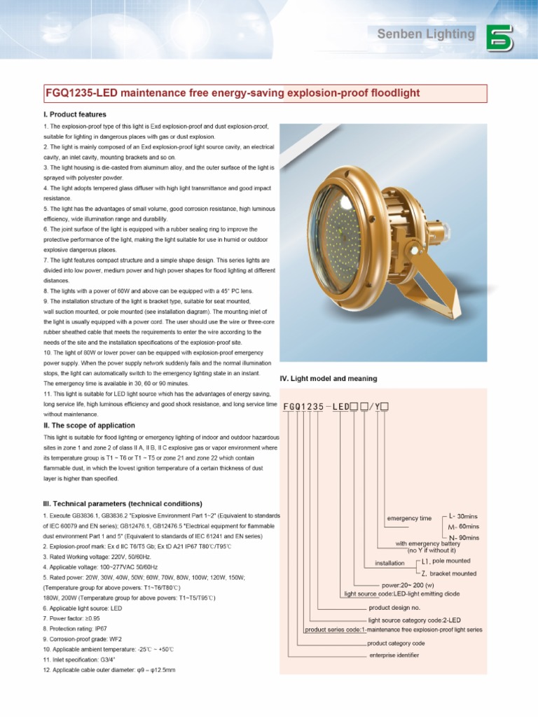 Lampu FGQ1235.Datasheet. | PDF