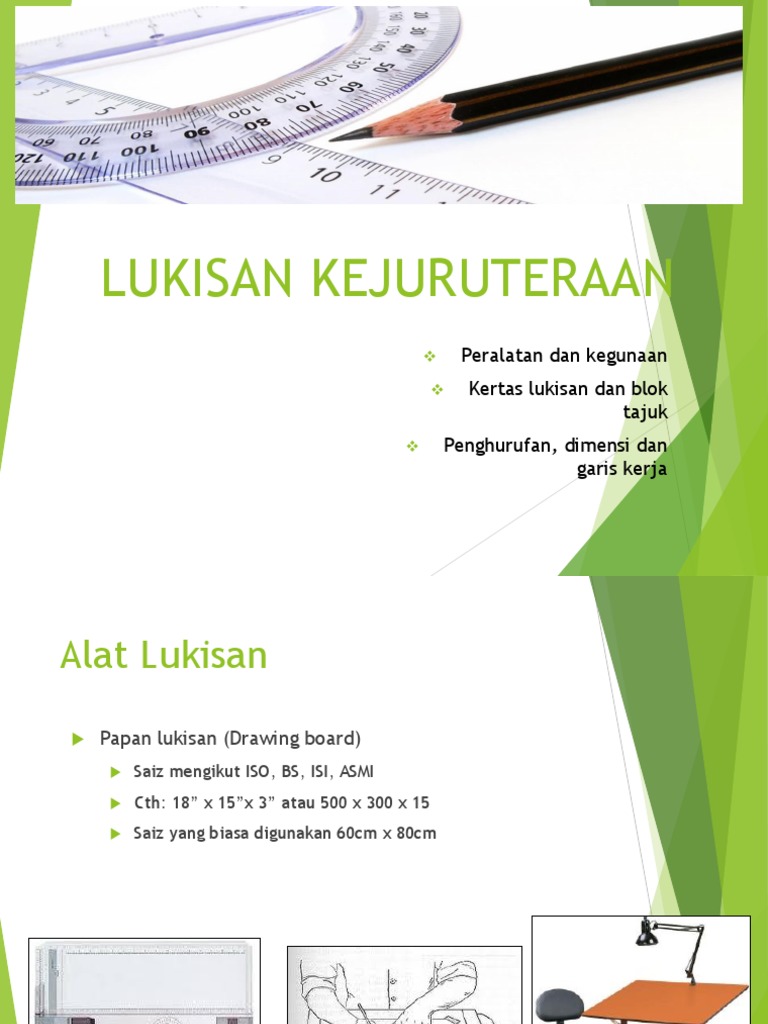 Note 1 - Lukisan Kejuruteraan | PDF