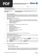 Assurance Mapping Example Semangat | PDF | Internal Control | Risk