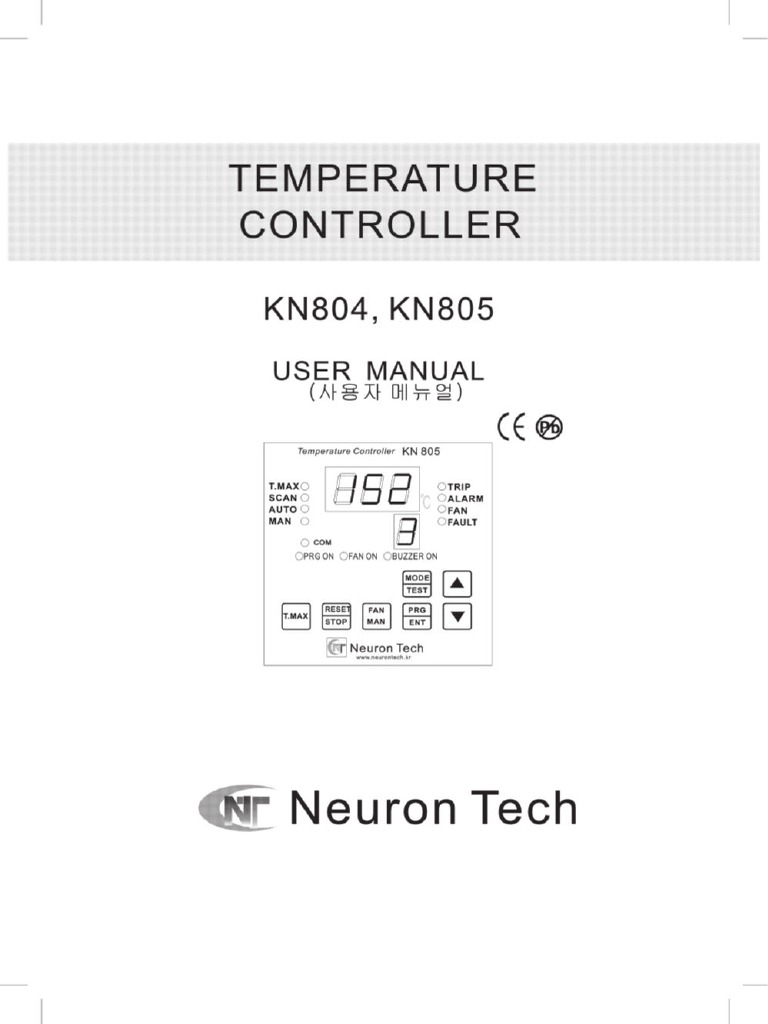 Temperature Controller - KN804 | PDF