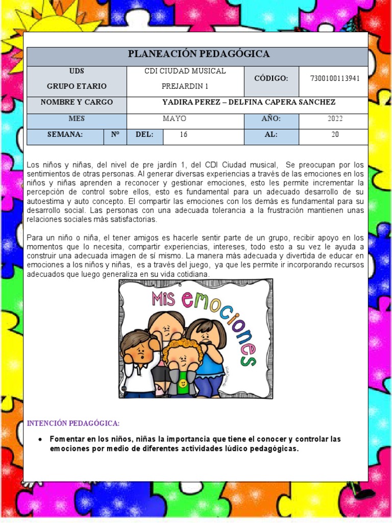 Las Emociones Pdf Las Emociones La Risa