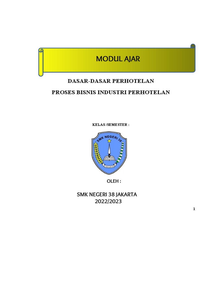 Format - Modul Ajar | PDF
