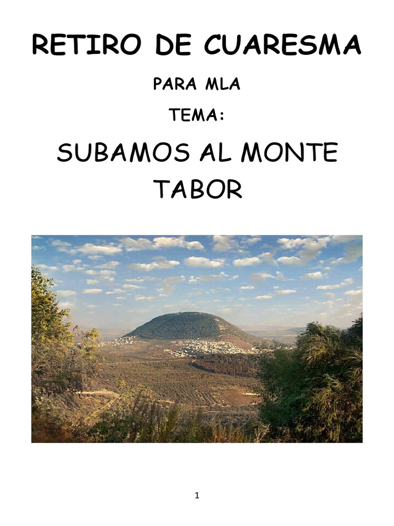 Mla Retiro de Cuaresma | PDF