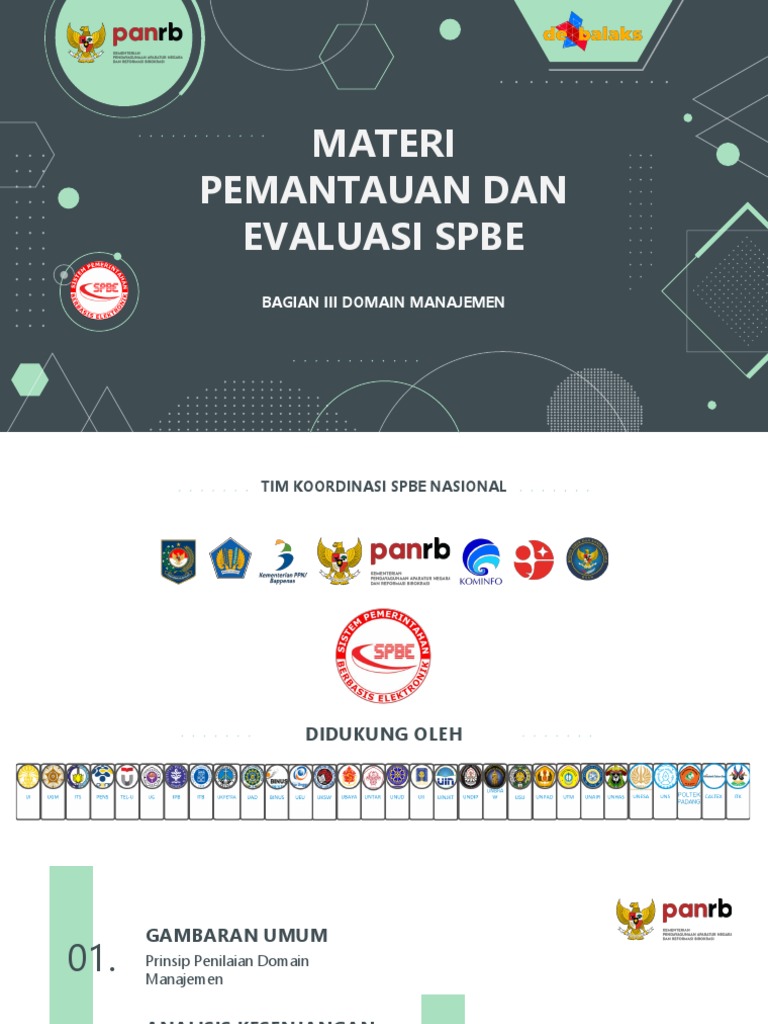 Evaluasi Manajemen SPBE 2022 | PDF