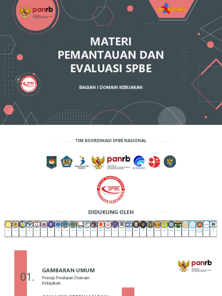 (V4) Bagian 1 Modul Kebijakan Spbe 2023 | PDF