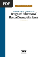 APA Rated Sheathing Overview | PDF | Plywood | Building Engineering