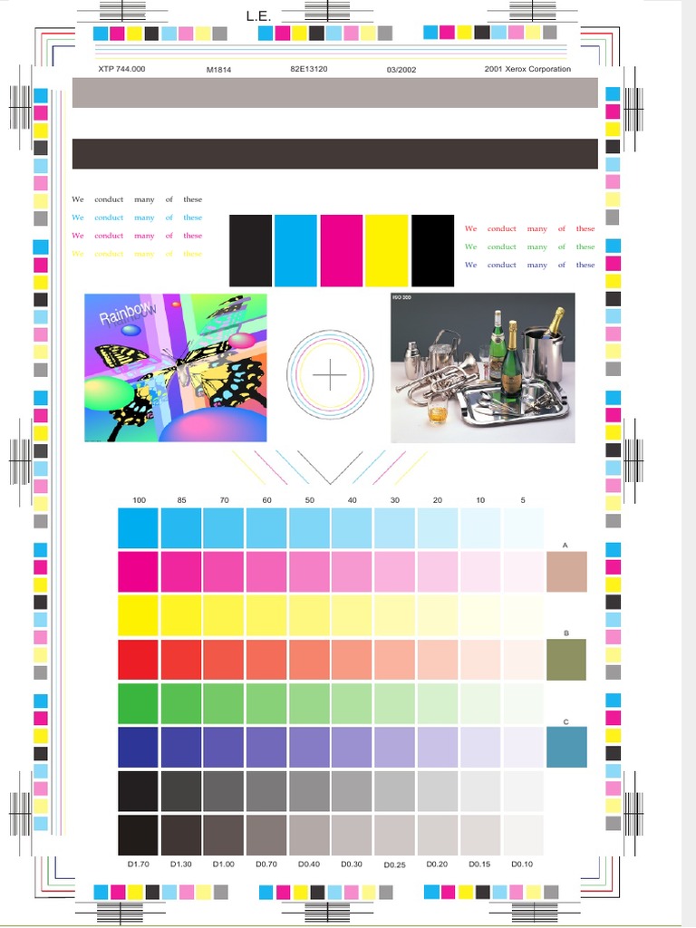 Dokumen - Tips - Xerox Printed Test Pattern | PDF