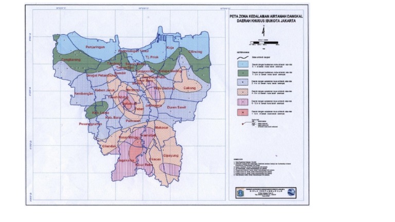 Peta Kedalaman Air Tanah | PDF