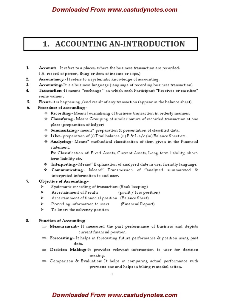 3.accounts Revision by Topper Institute | PDF