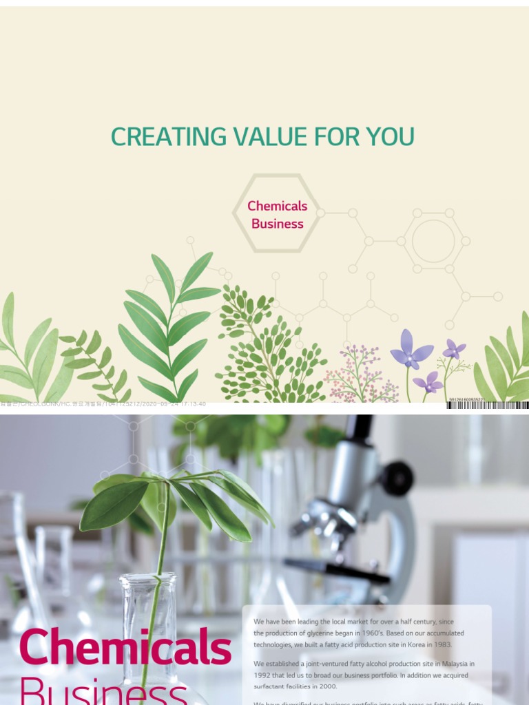 LGHH Chemical Product Catalog V1 | Download Free PDF | Surfactant | Fatty Acid