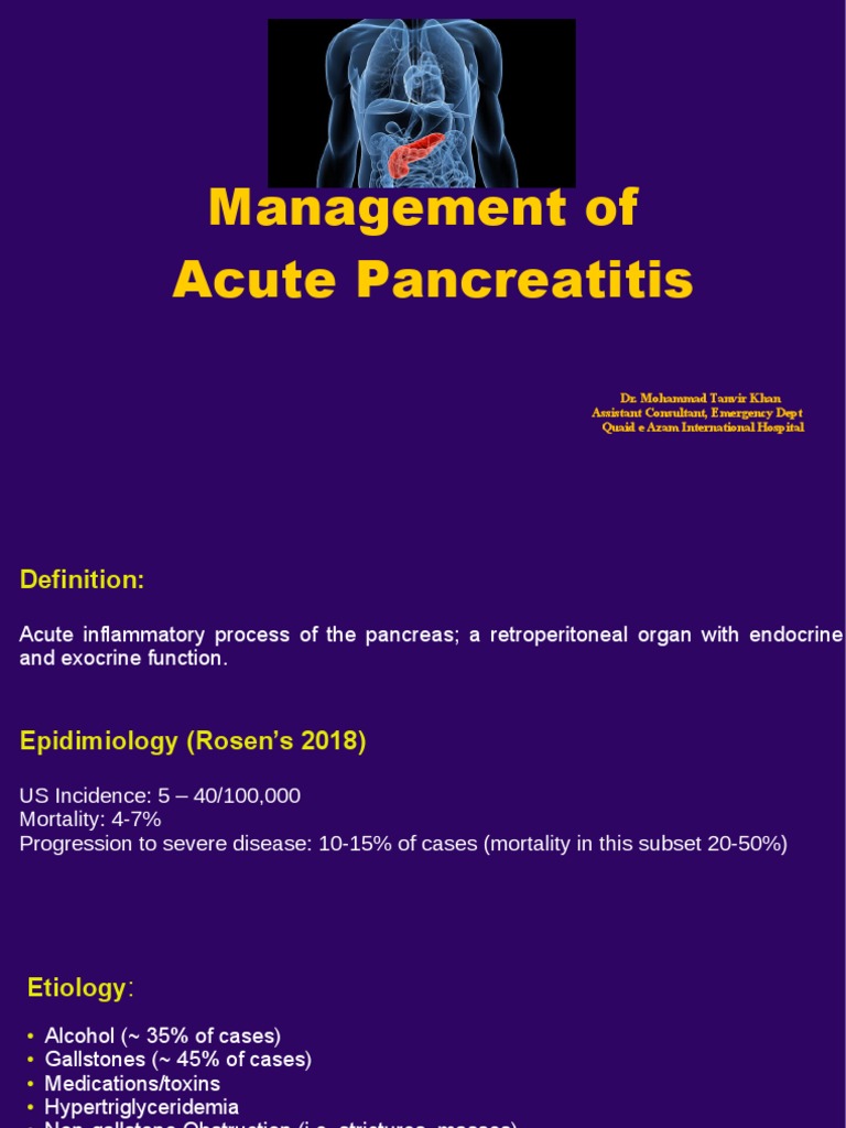 Acute Pancreatitis | PDF