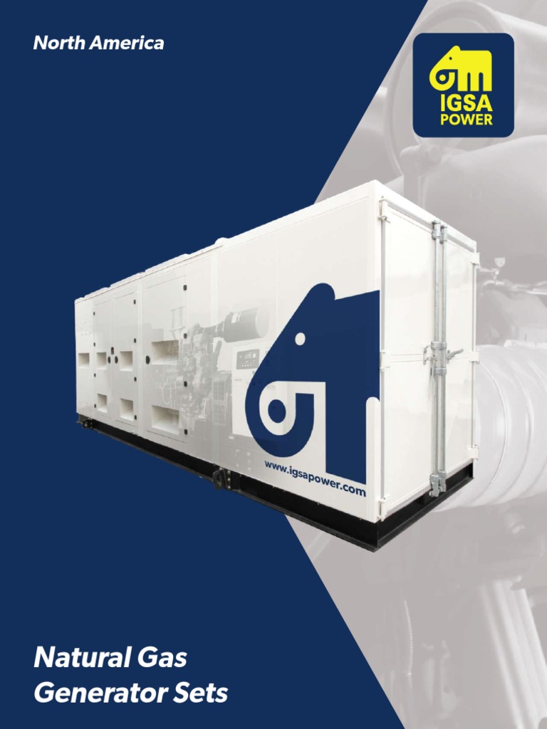 Natural Gas - Brochure - IGSA Power | PDF