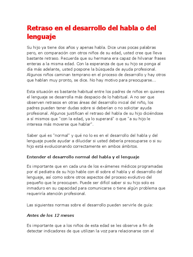 Cómo Utilizar Tarjetas Con Imágenes en Terapia de Lenguaje | PDF ...