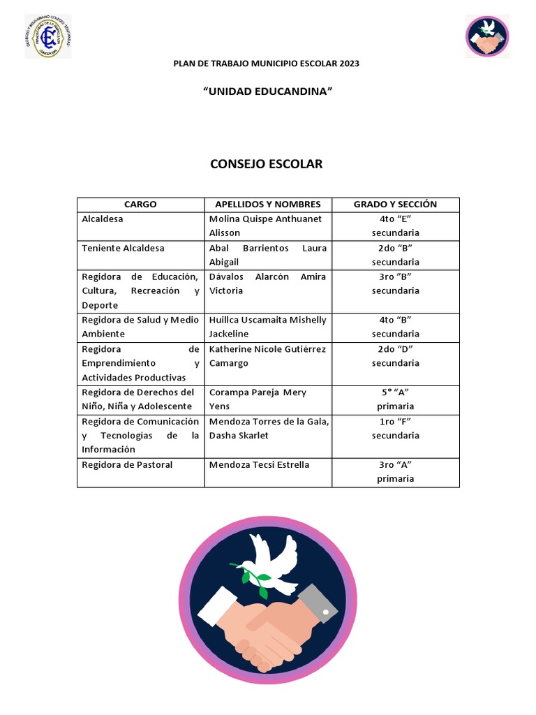 Consejo Escolar | PDF