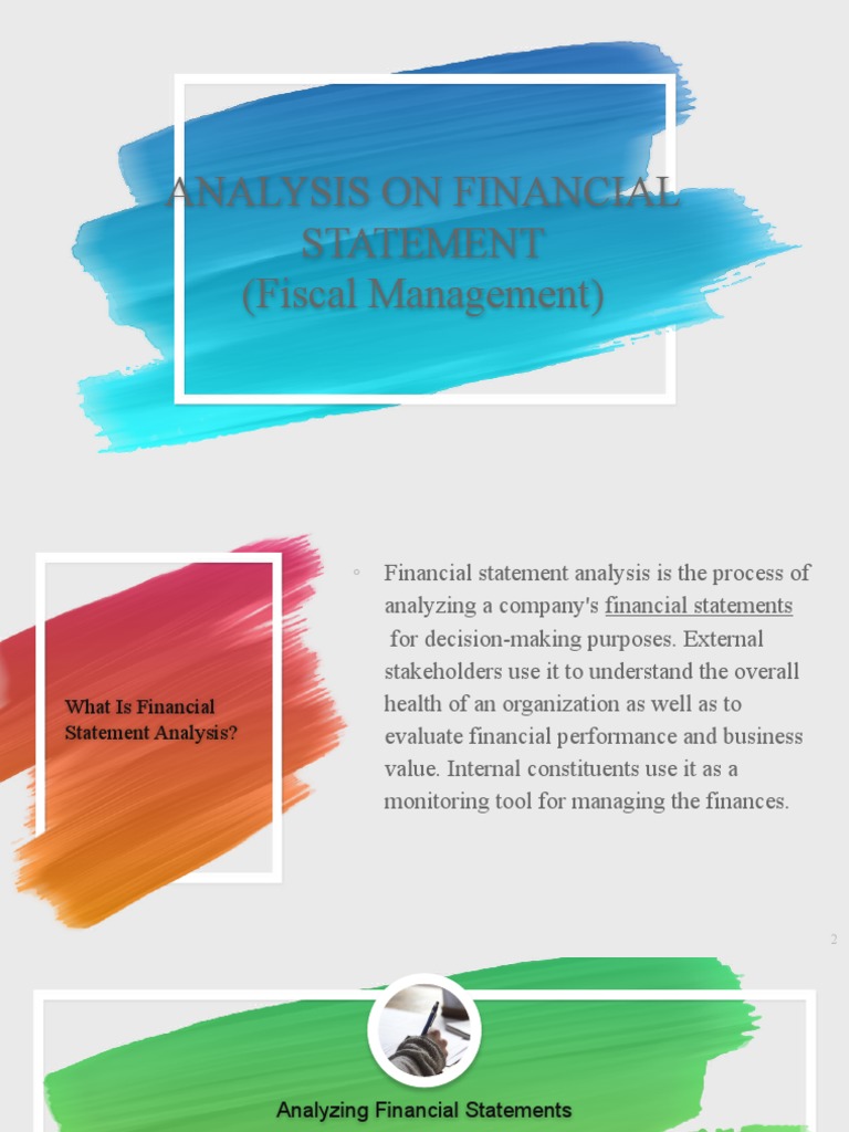 Fiscal Management - Financial Statement Analysis | PDF | Financial Statement | Valuation (Finance)