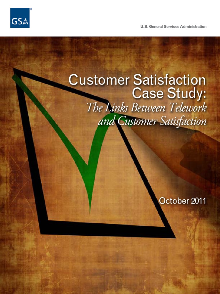 Customer Satisfaction Case Study Final | PDF | Customer Satisfaction | Human Communication