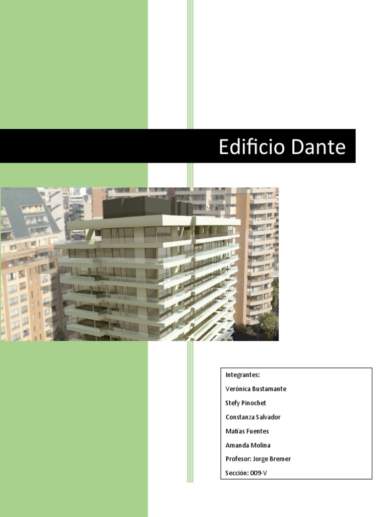 Edificio Dante | PDF | Ventana | Ascensor