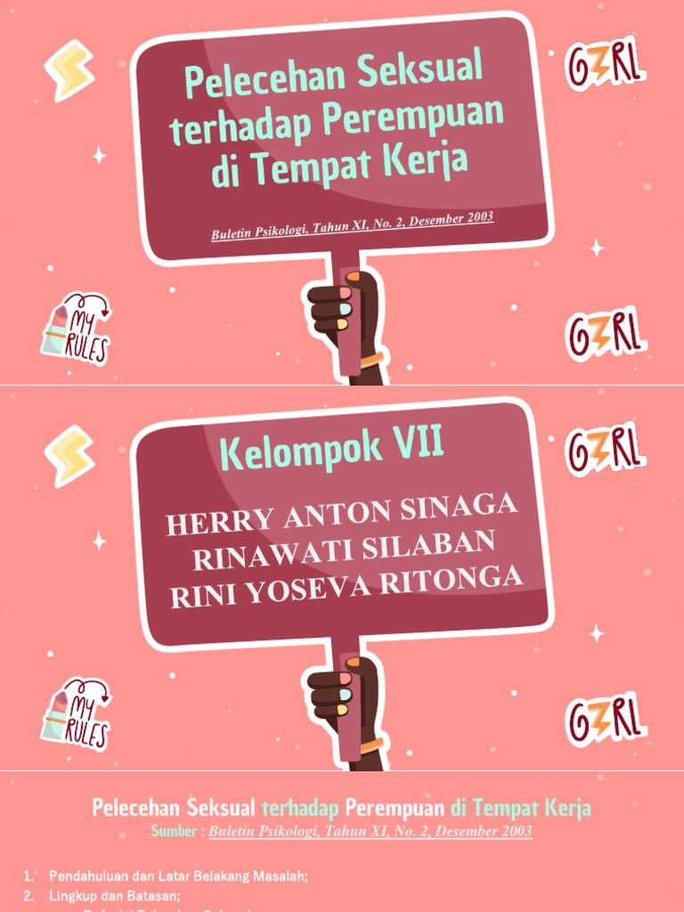 Pelecehan Seksual di Tempat Kerja | PDF