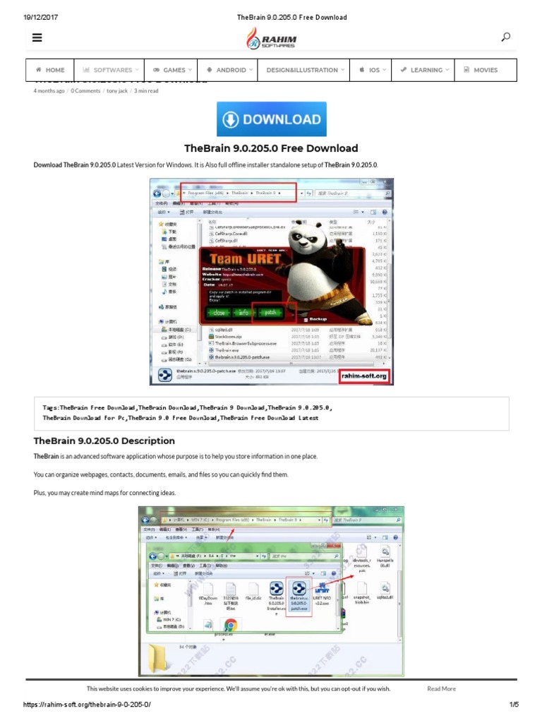TheBrain 9.0.205 | PDF | Graphical User Interfaces | Android (Operating System)