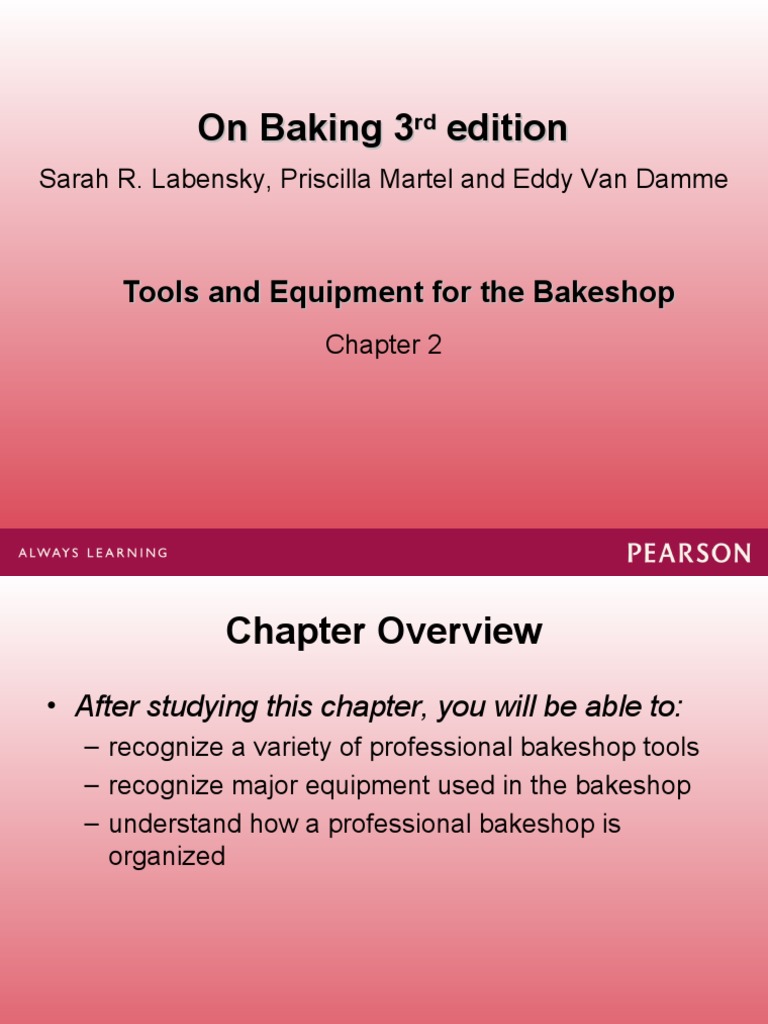 OB 3 Ch 2 Tools and Equipment for the Bakeshop | PDF | Cookware And ...
