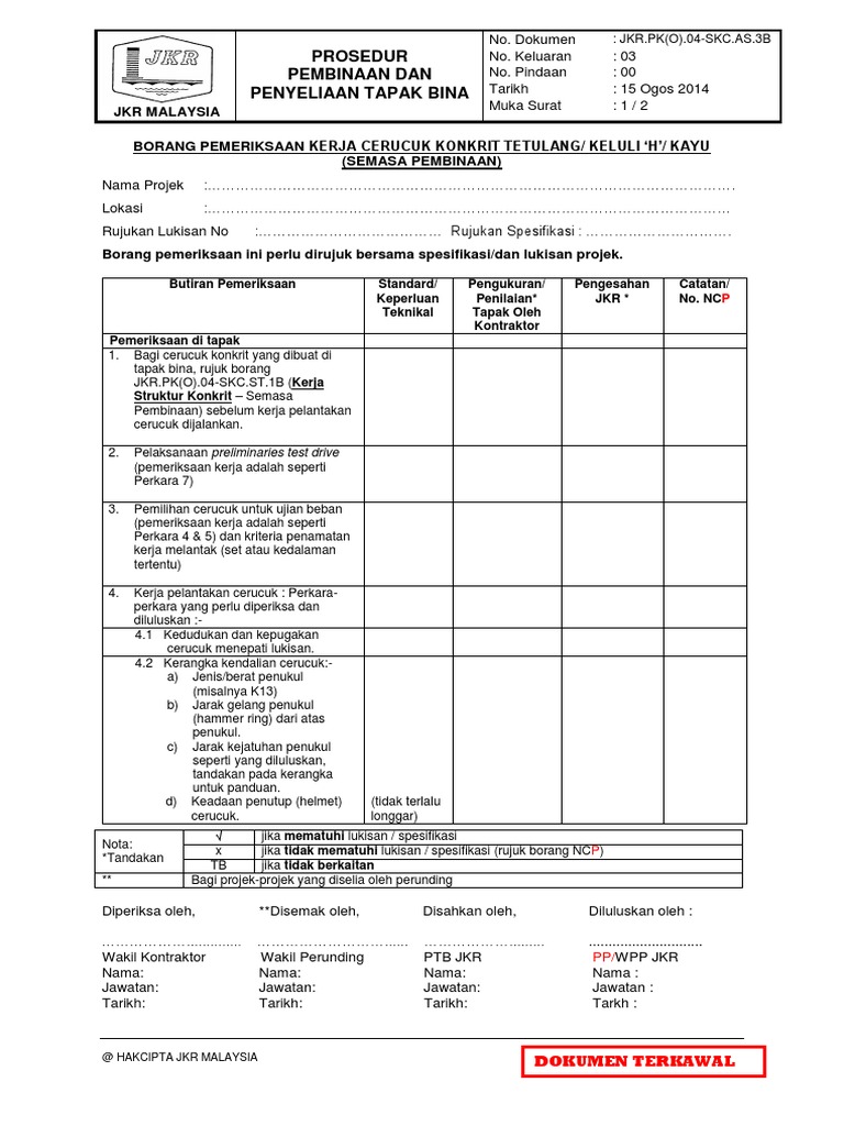 SKCAS3B-Kerja Cerucuk | PDF