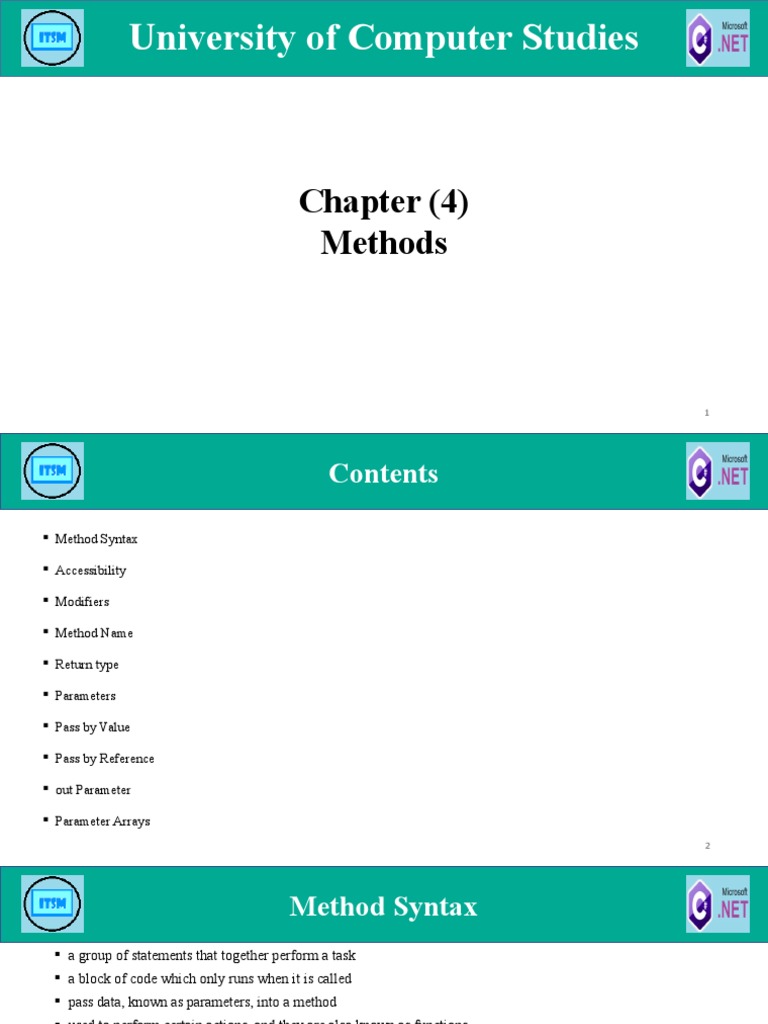 Methods Pdf Method Computer Programming Parameter Computer Programming