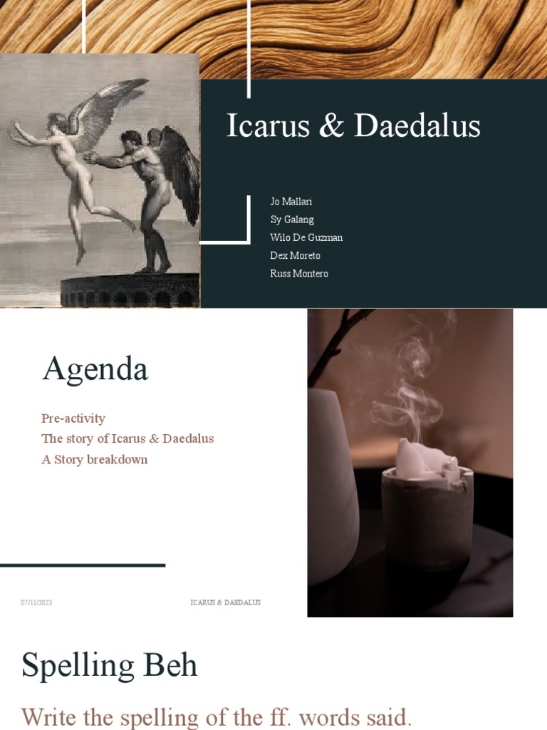 Icarus & Daedalus BU (Autosaved) | PDF | Minotaur | Theseus