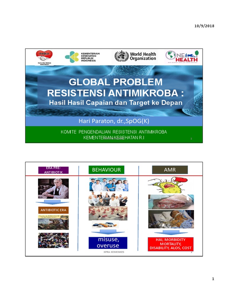 Global Problem AMR 1 | PDF | Antimicrobial Resistance | Medical Specialties