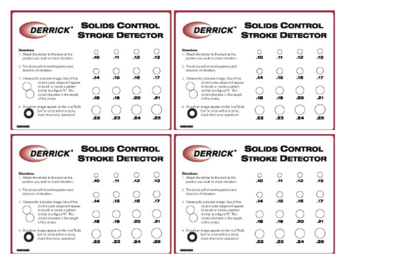 Solid Control Stroke Detector | PDF