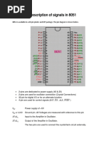 4.5. Pin Diagram of 8051 | PDF | Microcontroller | Integrated Circuit