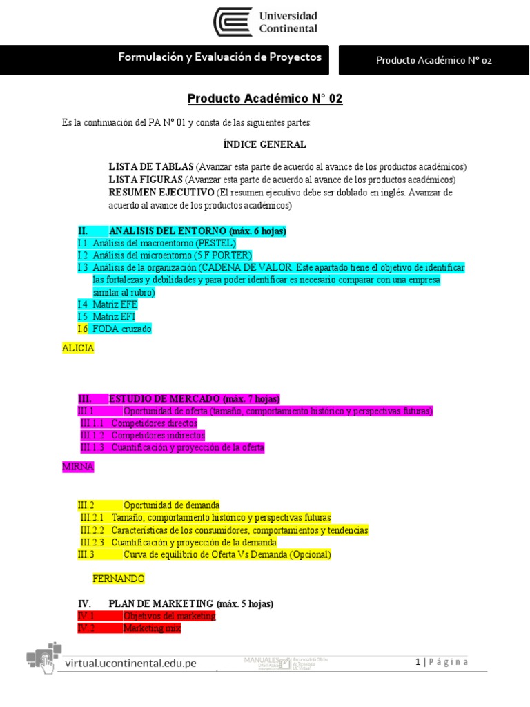 Producto Académico N° 02 (Entregable) | PDF | Marketing | Producto (Negocio)