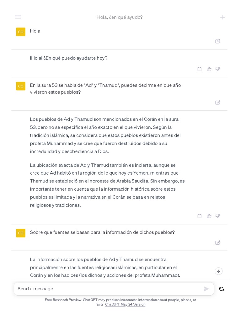 Pueblos de Ad y Thamud | PDF