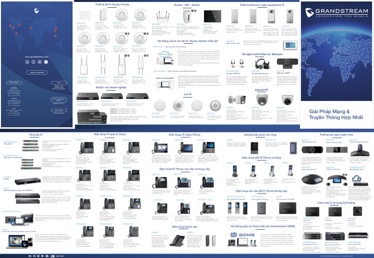 Grandstream_Brochure_2022_Vietnam | PDF