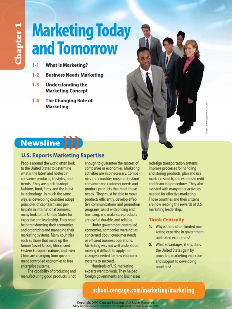 Marketing Today and Tomorrow: Newsline | PDF