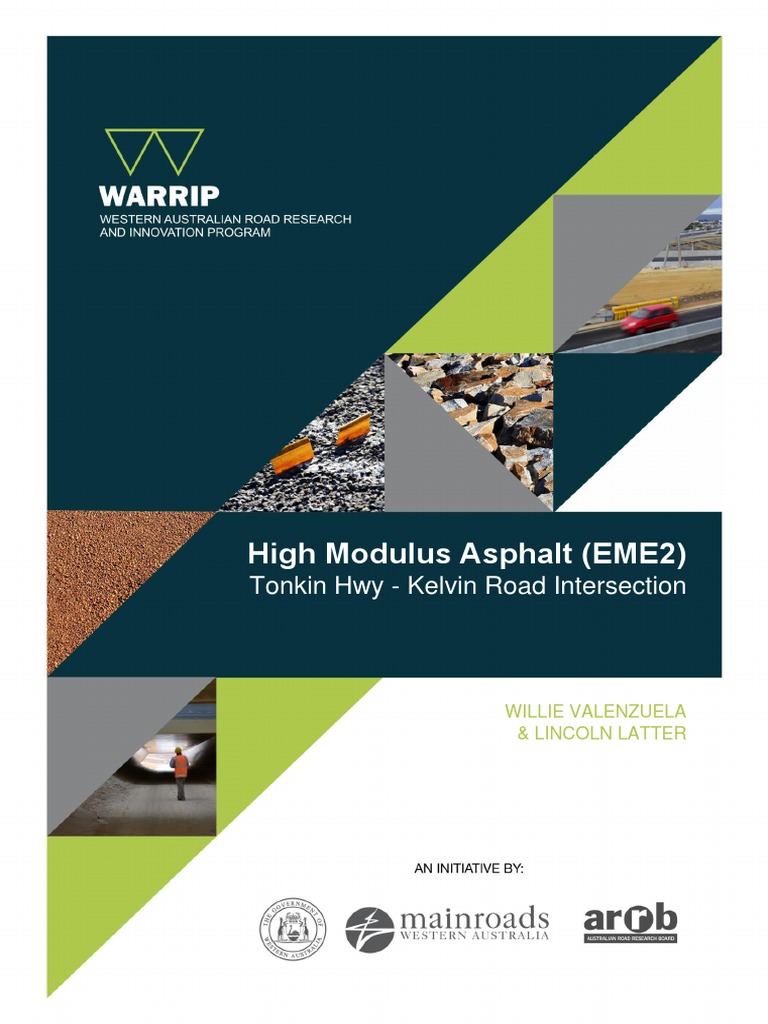 EME2 Asphalt Trial at Tonkin Highway | PDF | Road Surface | Road ...