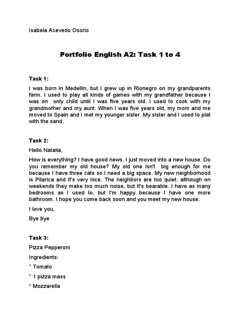 Isabela Acevedo Osorio's A2 Portfolio | PDF