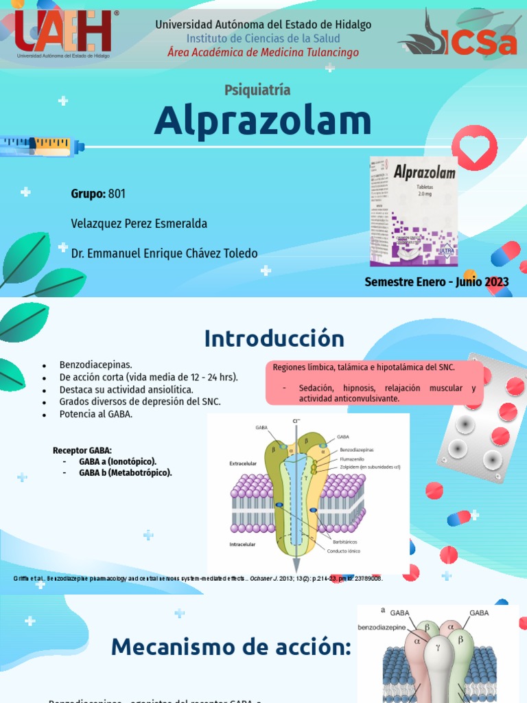 Alprazolam.pptx | PDF