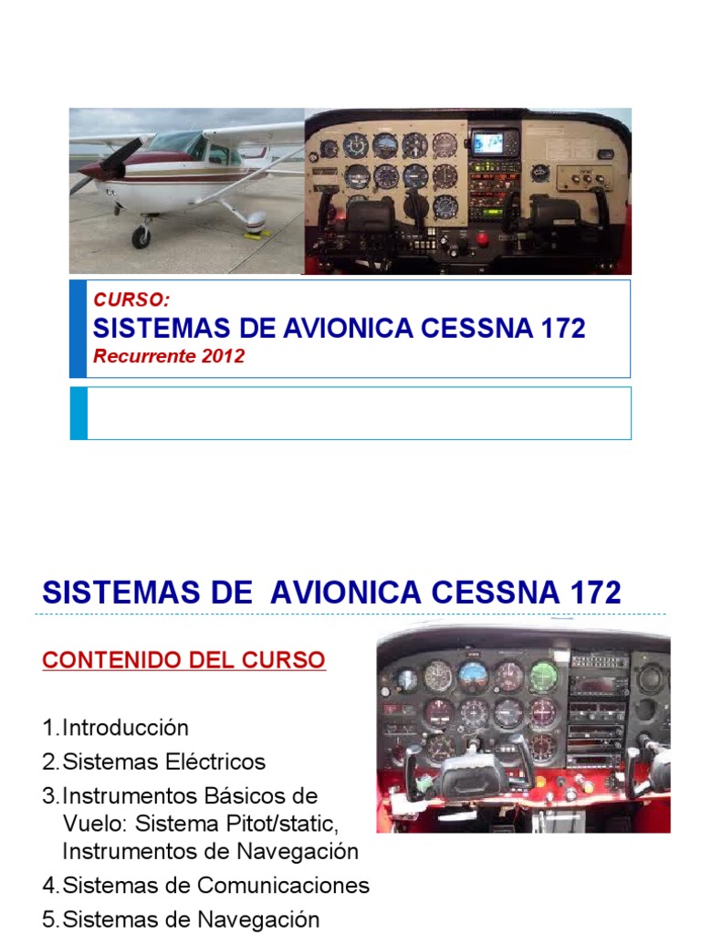 Avionica Cessna 172 | PDF | Ingenieria Eléctrica | Relé