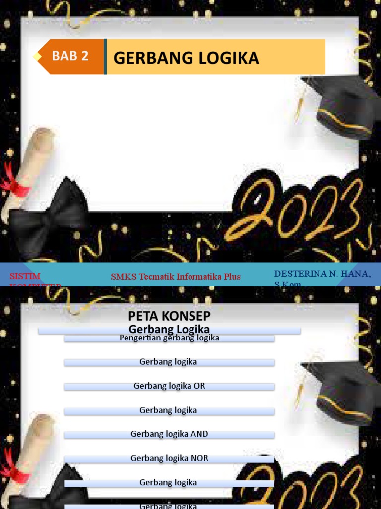 Gerbang Logika: Konsep & Tabel | PDF | Metode & Bahan Ajar