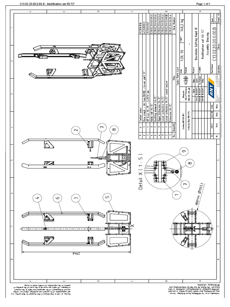 C13.02.20.00.0.00.B - Modification Set 50-72'' | PDF | Intellectual ...