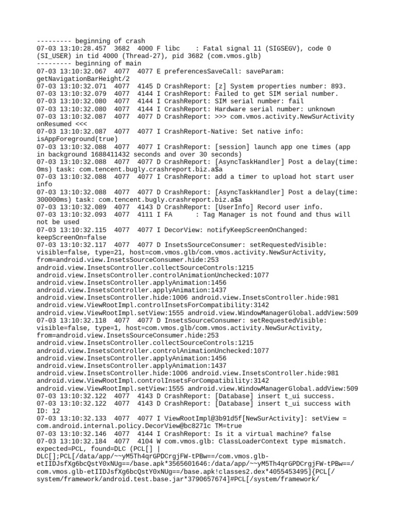 Log | PDF | Computer Science | Computer Programming
