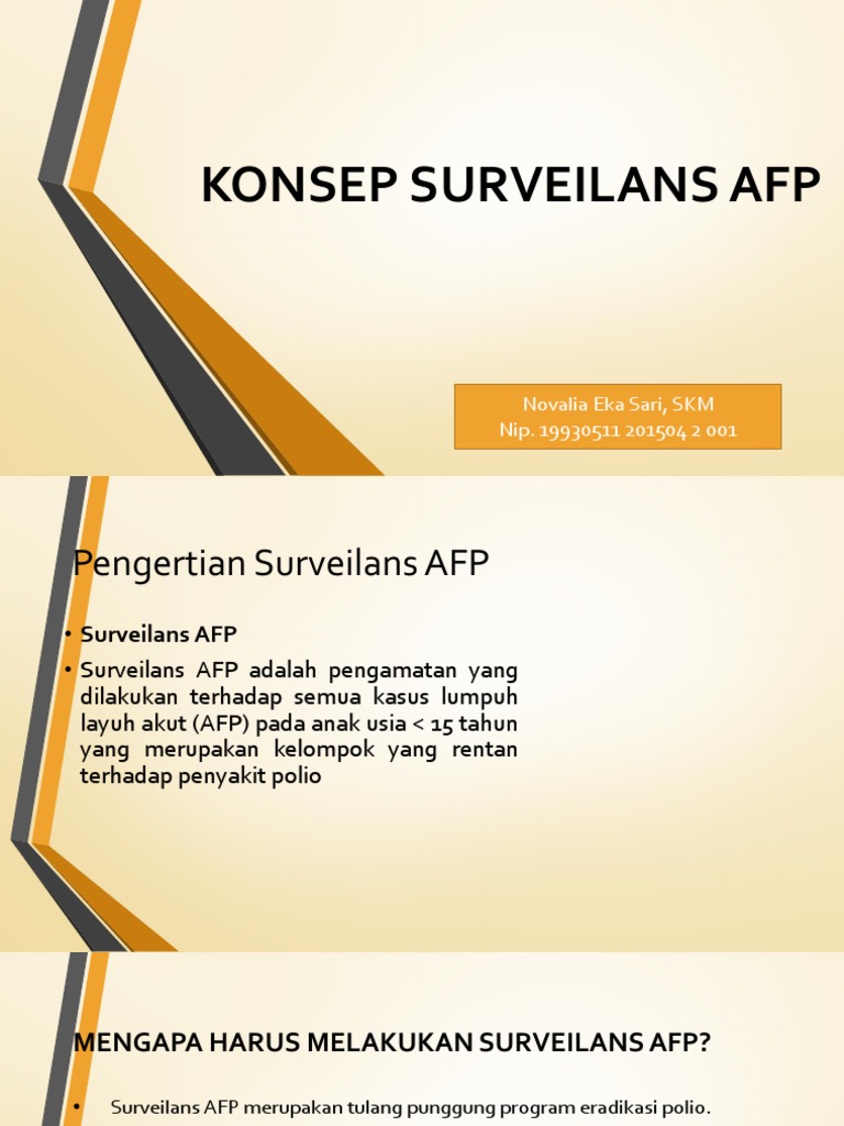Surveilans AFP untuk Eradikasi Polio | PDF | Kesehatan Holistik | Sains ...