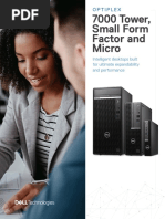 Dell Optiplex 7420 AIO Datasheet | PDF | Dell | Personal Computers