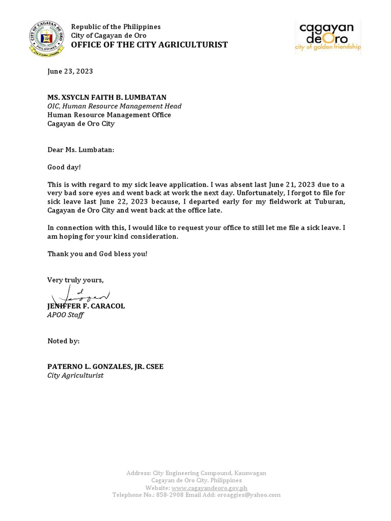 Sick Leave | PDF