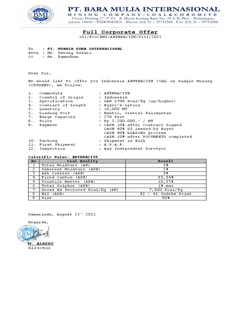 Fco Anthracite (Bmi) | PDF