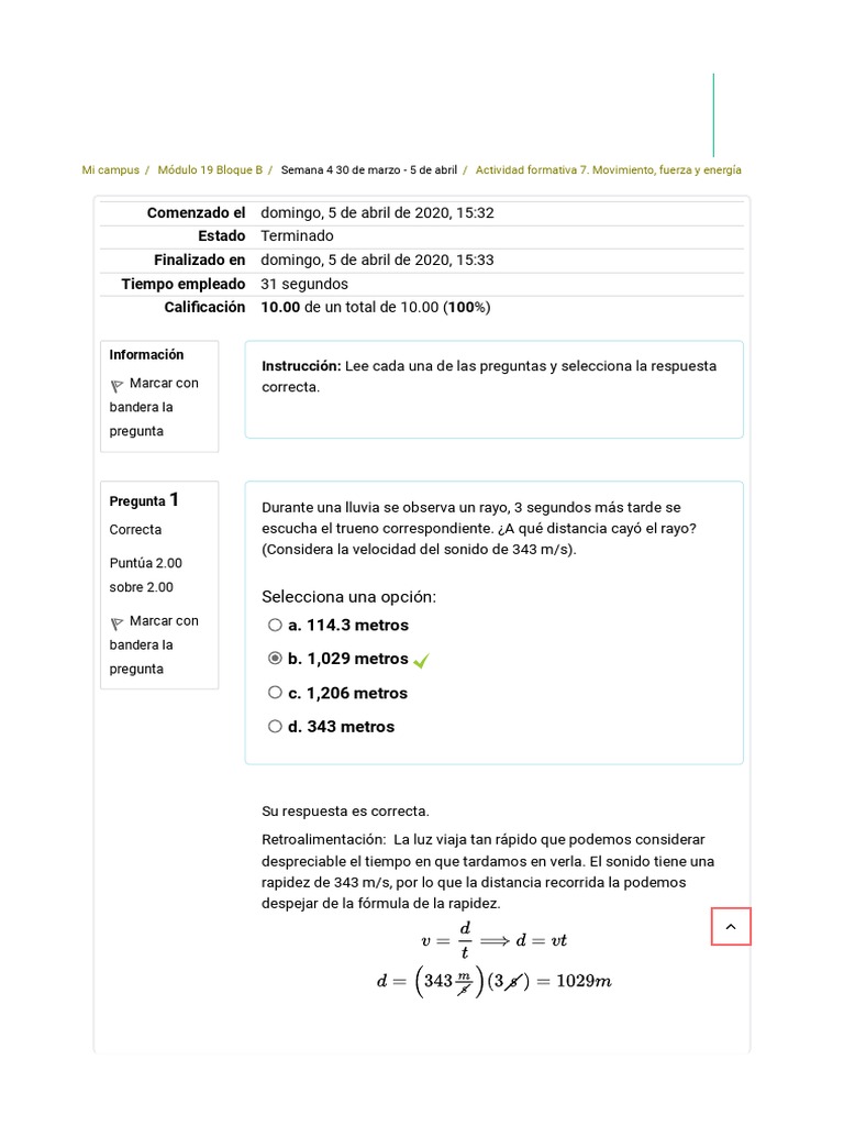 Respuestas Cm 19 S 4 Pdf Fuerza Masa