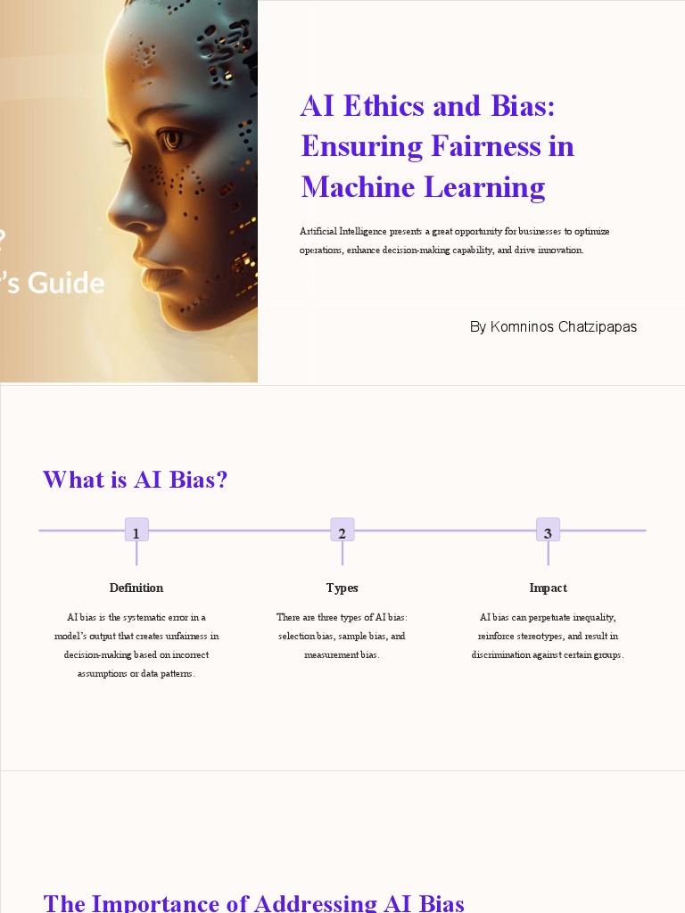AI Ethics and Bias by Komninos Chatzipapas | PDF | Artificial Intelligence | Intelligence (AI ...