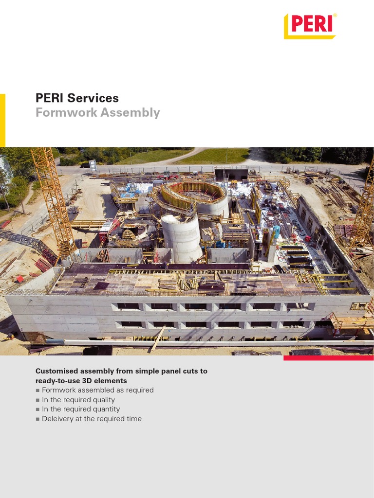 Custom Formwork Solutions by PERI | PDF | Engineering