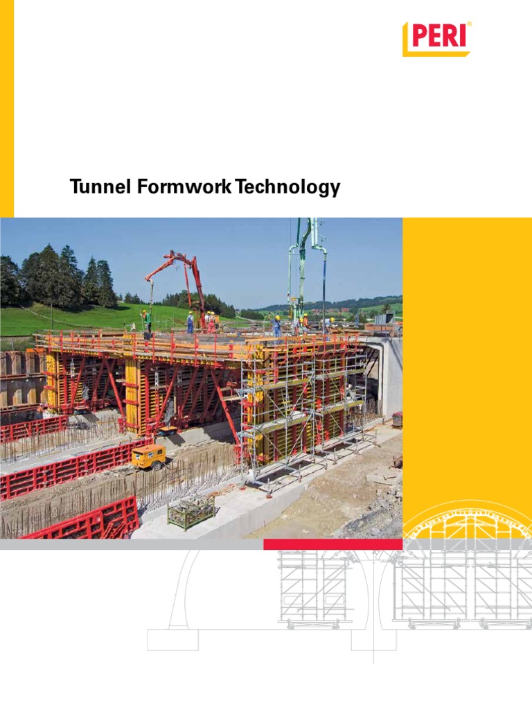 Tunnel Formwork Technology Manual | PDF | Tunnel | Concrete